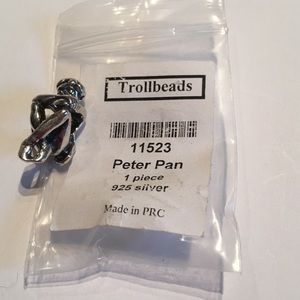 Trollbeads | Jewelry | Trollbeads Peter Pan Silver Bead 1532 | Poshmark
